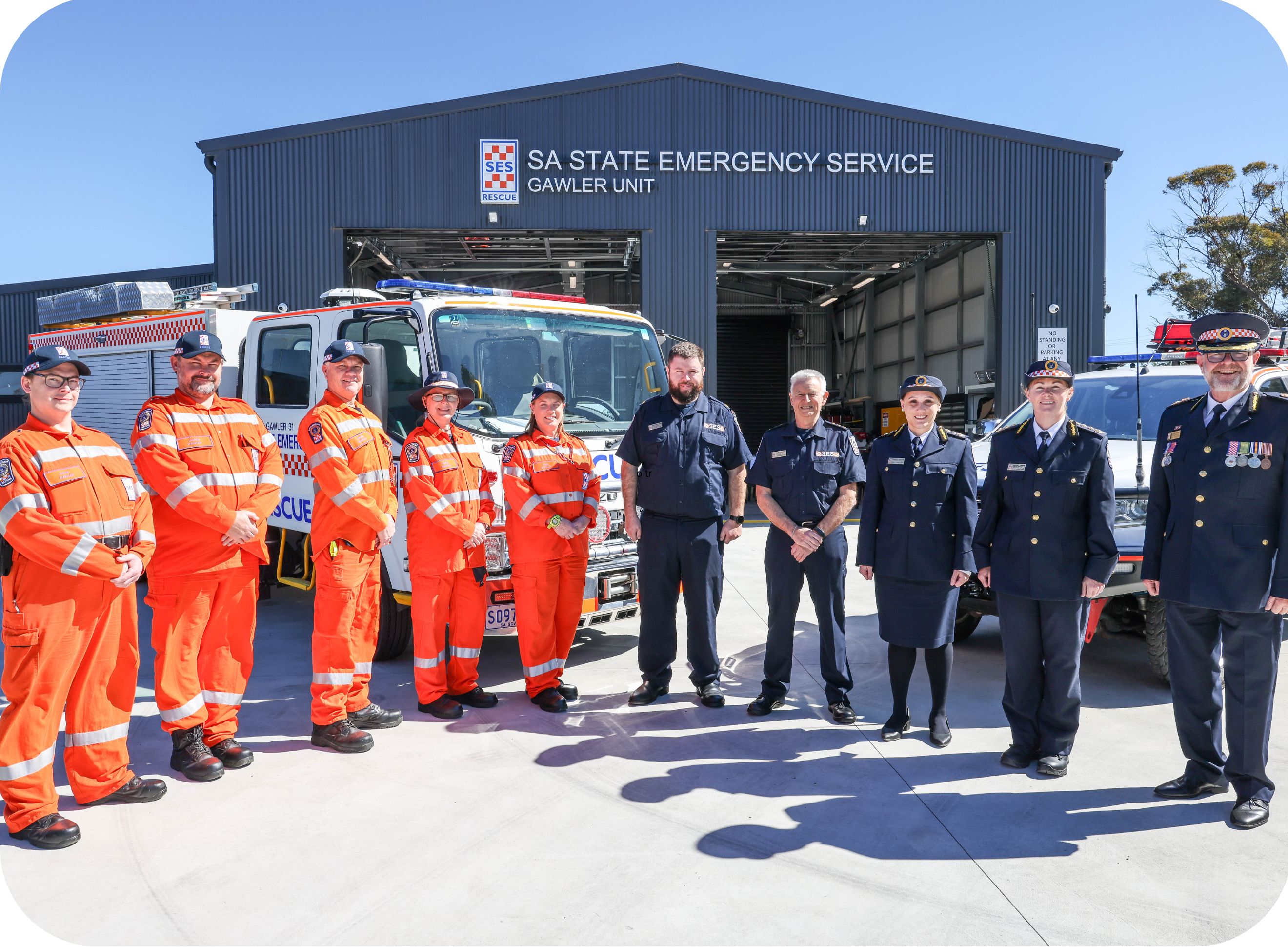 Gawler Unit is go! State's newest SES operation opens | WE ARE.SA